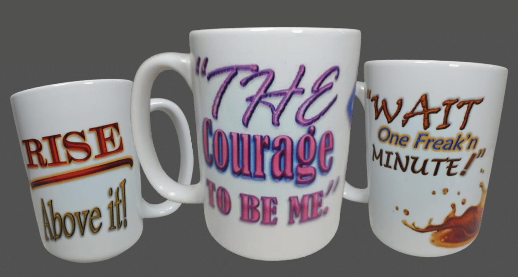 Premium 15 oz Porcelain Motivational Coffee Mugs | Just Say’n Promos ...